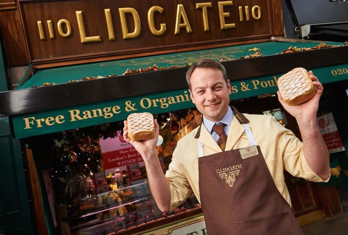 One of London’s oldest butchers has put meat back into the mince pie