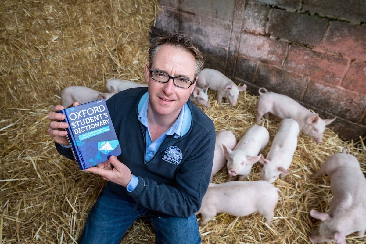 Farmer is demanding the terms "pig-out" & "eat like a pig" are removed ...