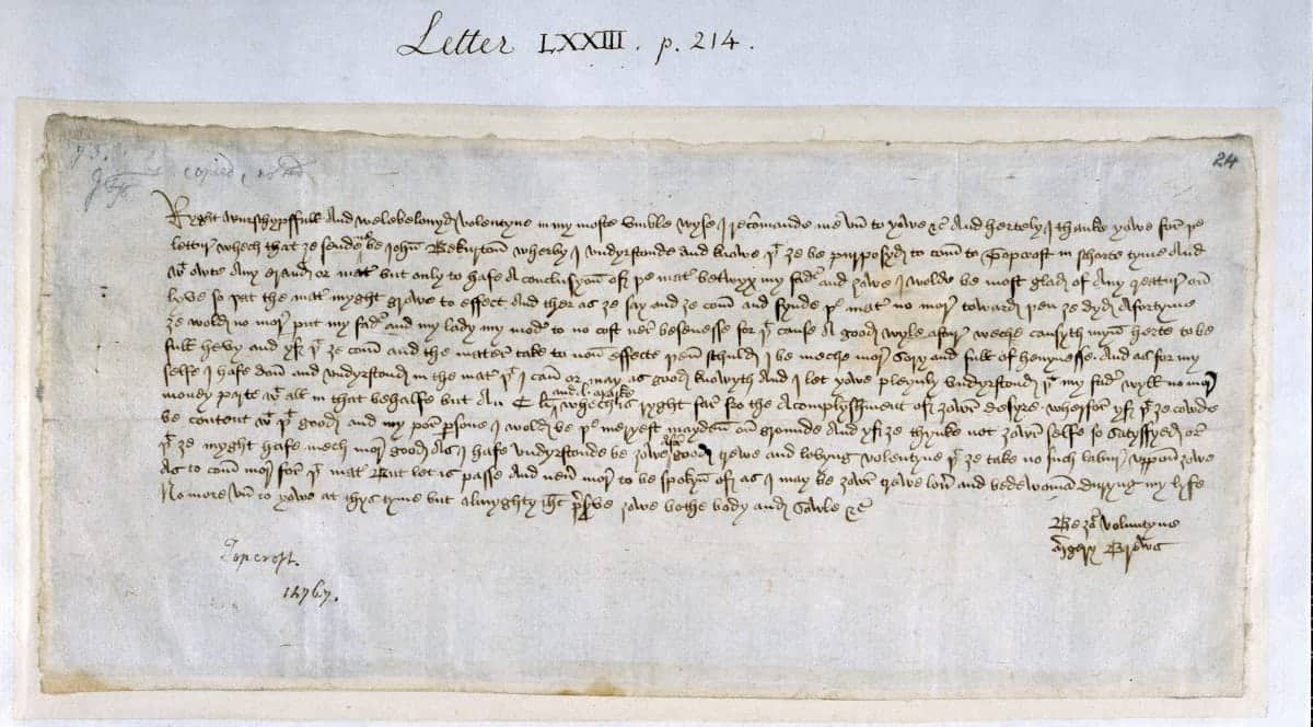 World's oldest begging letter is 600 years old
