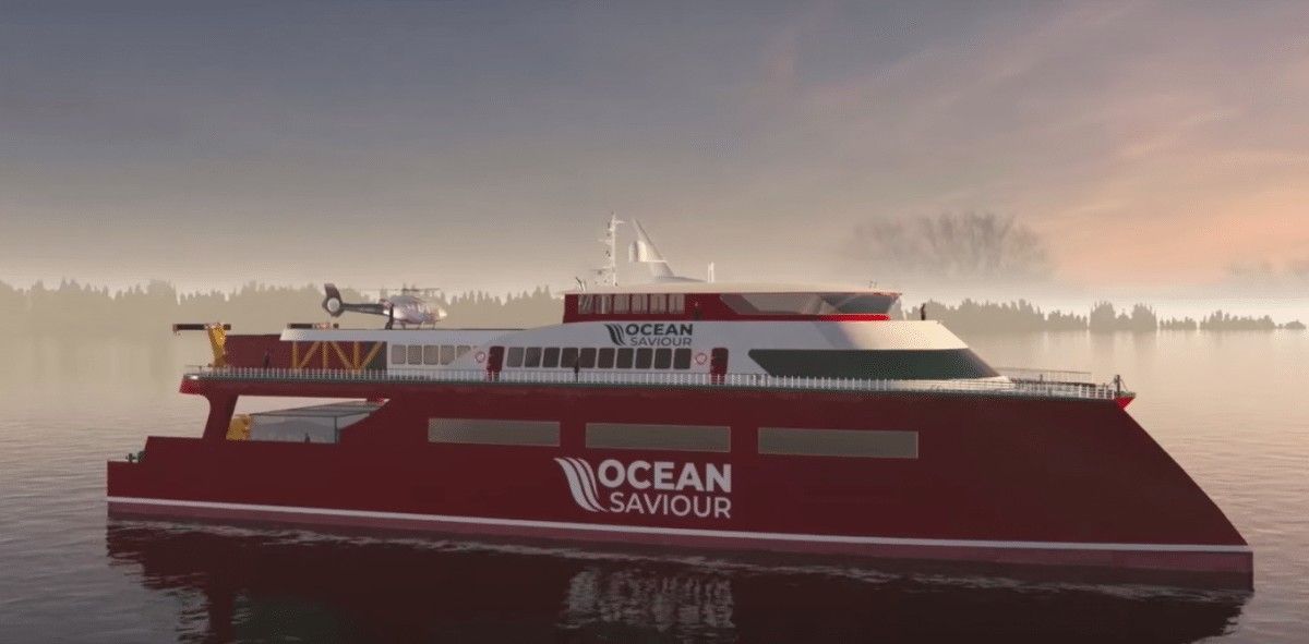 World's first 'plastic eating' boat unveiled which could clean up the ...