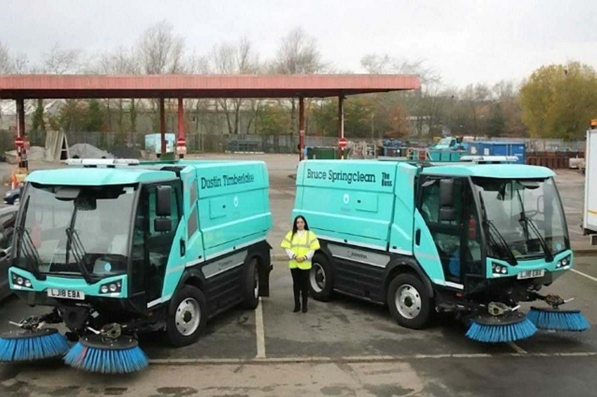 Council announces hilarious names for new road sweepers