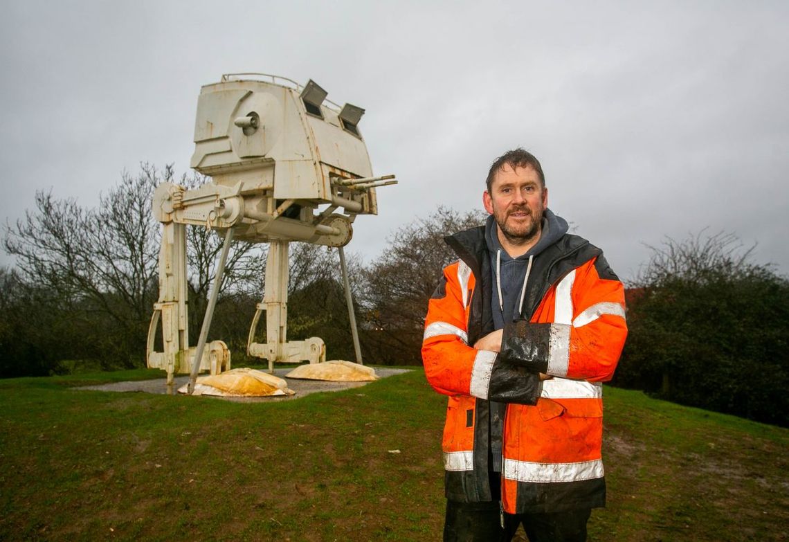 Star Wars fan granted planning permission for £12,000 full-size Scout ...