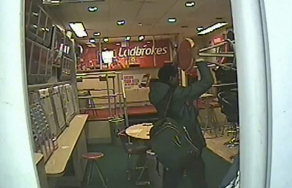 Watch - Man smashed up betting shop after losing £500 on a 'crack ...