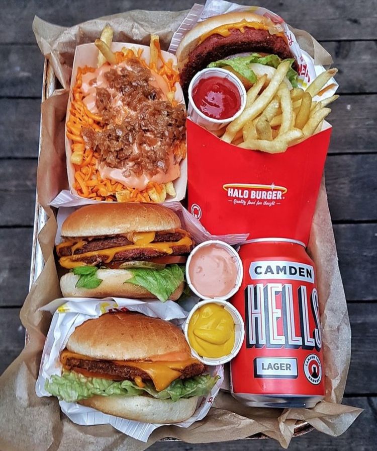 Review: Halo Burger, a vegan burger that tastes "exactly like the real ...