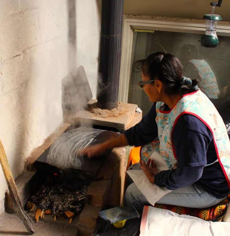 Gallery: Making piki bread with the Native American Hopi tribe of Arizona