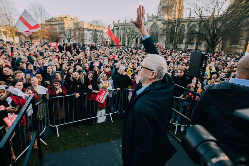 ‘Politics of hope must prevail’ Jeremy Corbyn apologises for election loss