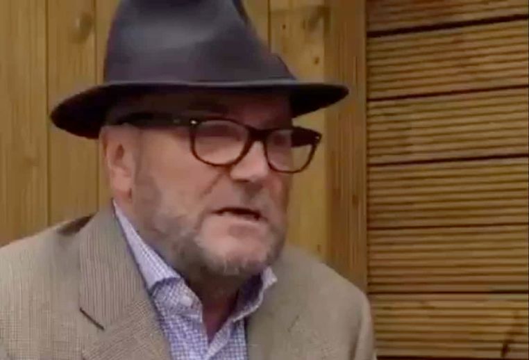 'EAT THE HAT GEORGE': Galloway's pre-election prediction goes viral