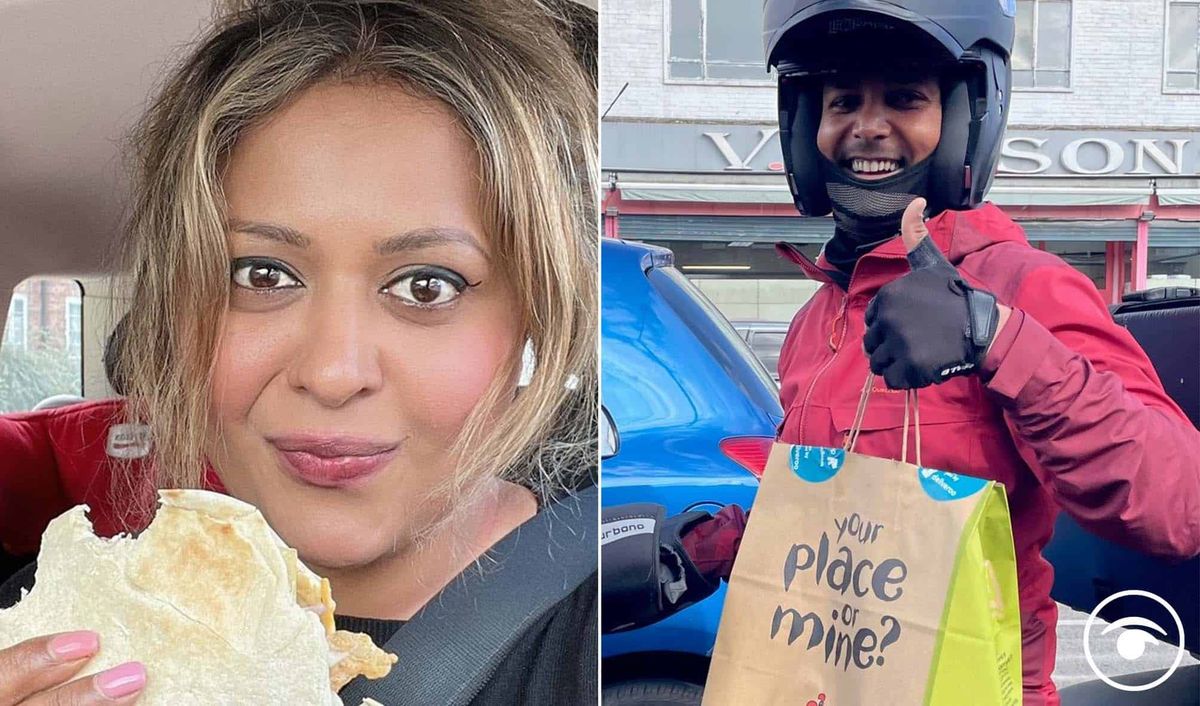 Watch: Hunger games! Driver gets Nando's delivered to car while queuing ...