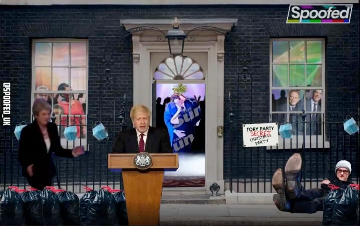 Downing Street Christmas party scandal prompts a tsunami of memes