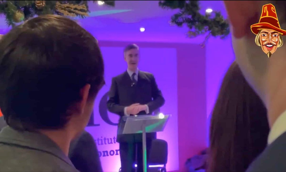 Jacob Rees-Mogg faces calls to resign for joking about Christmas parties