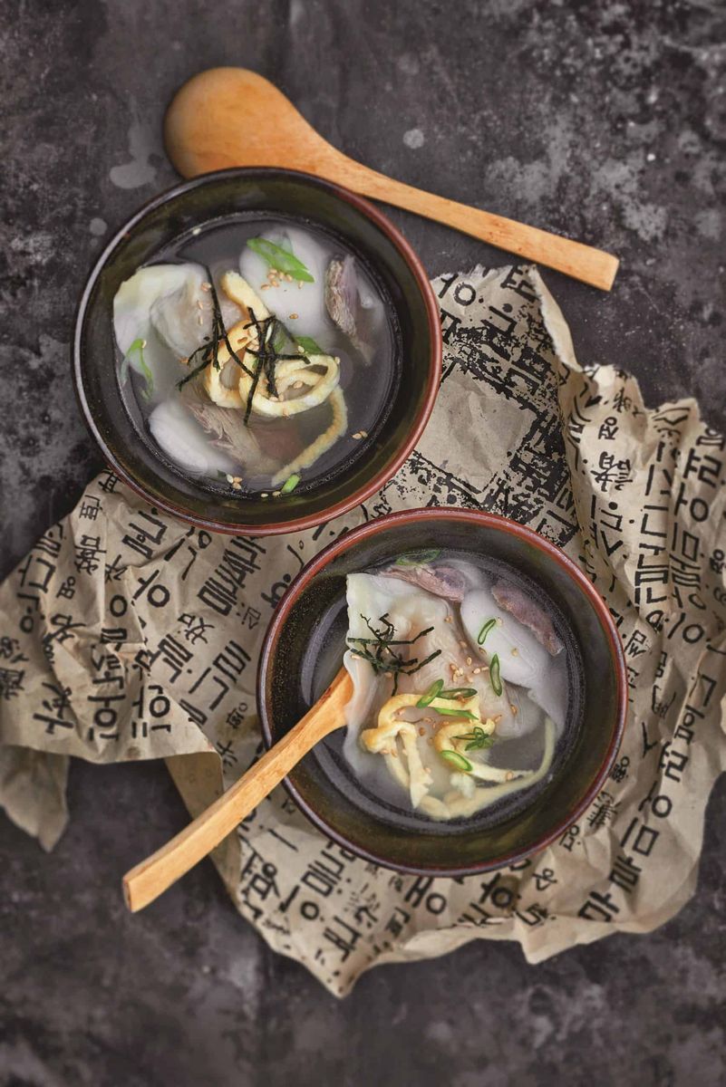 Rice Cake and Dumpling Soup (Dduk Mandu Guk) Recipe, by Judy Joo