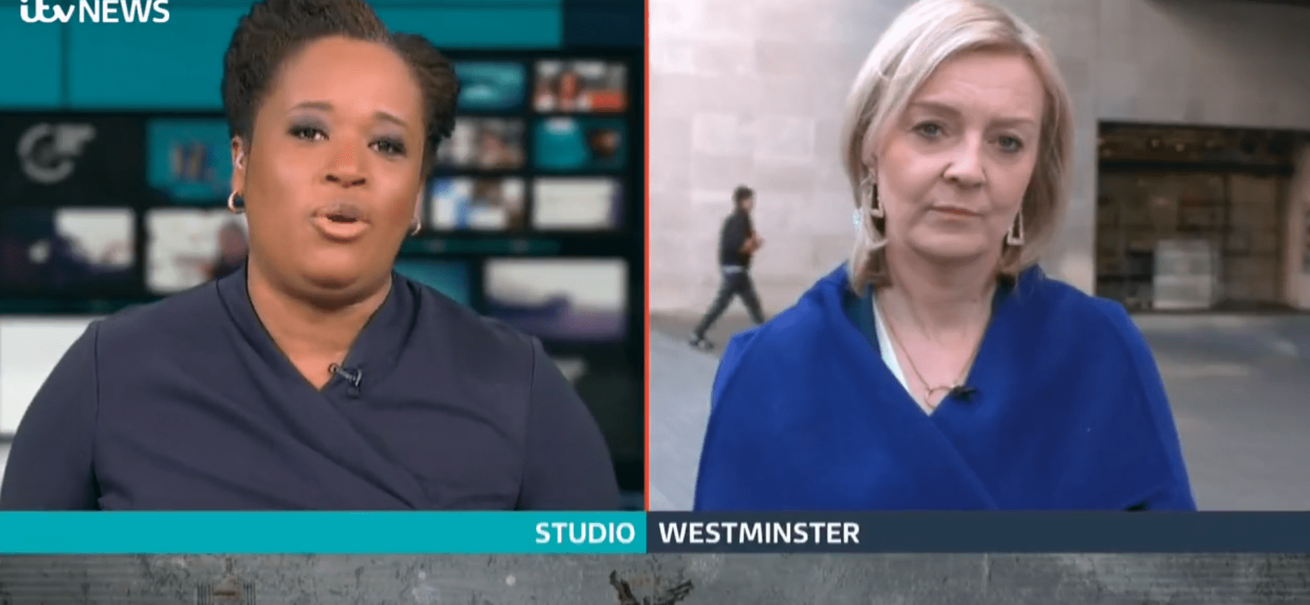 ITV anchor hailed for 'amazing' no-nonsense grilling of Liz Truss