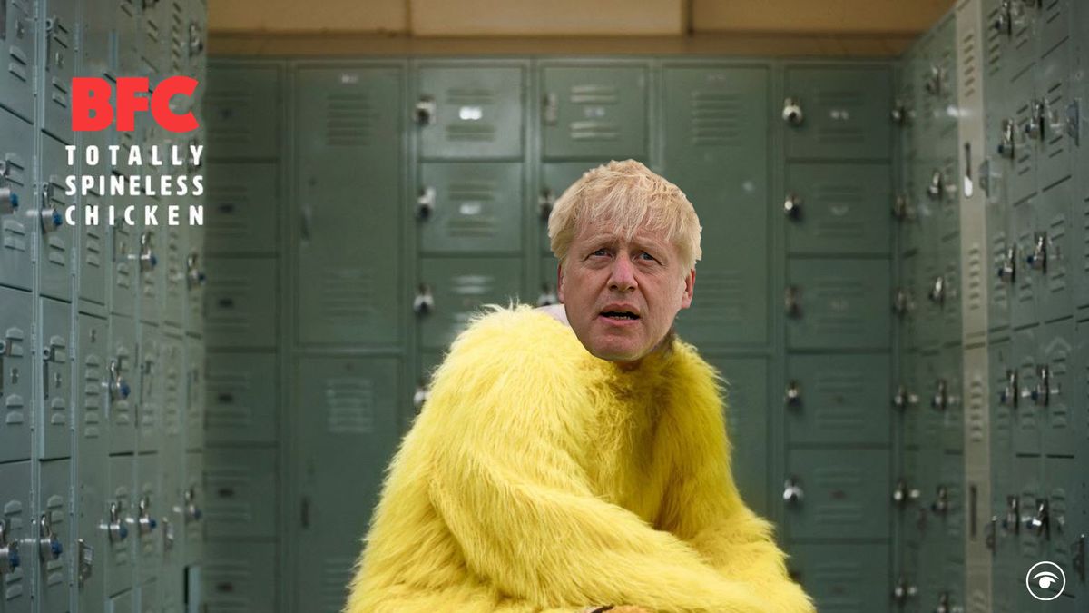 'Chicken Kyiv' trends as Boris ducks Red Wall appearance