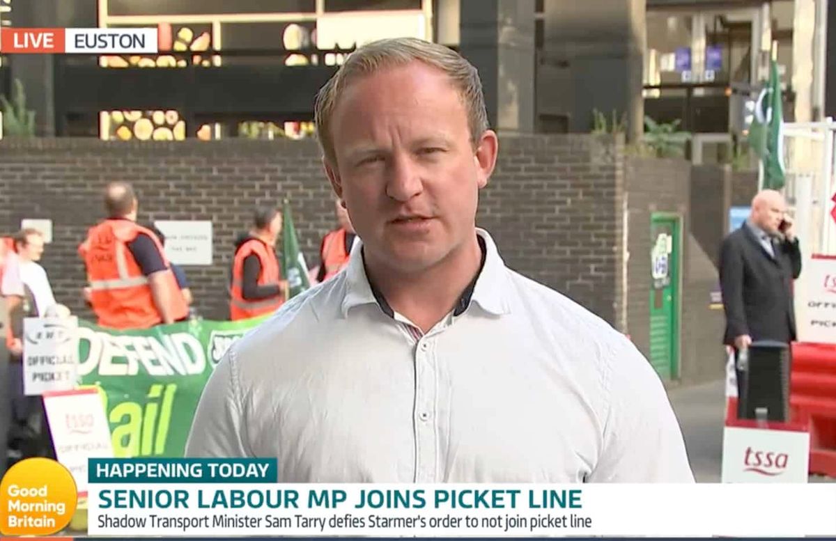 Sam Tarry sacked for 'supporting workers'