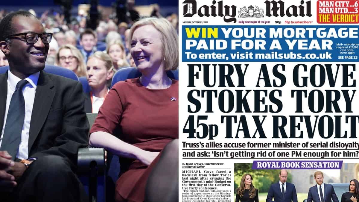 Daily Mail forced to change front page following tax U-turn