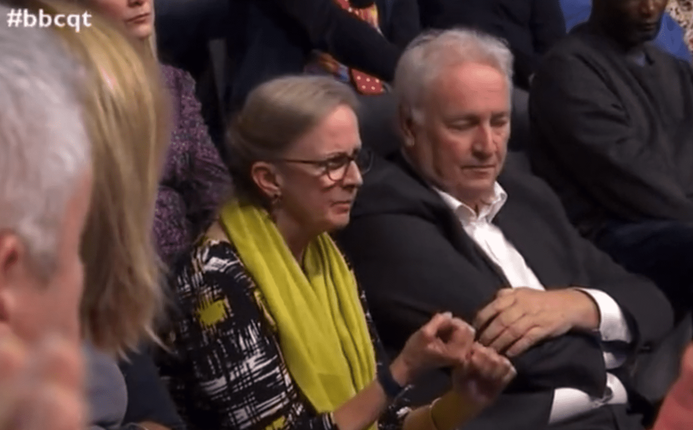 Audience erupts with applause as lady asks 'Has the country changed it ...