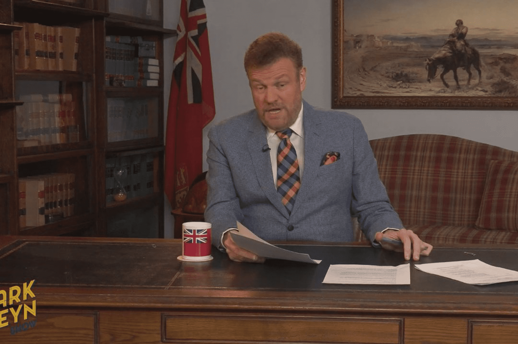 GB News presenter goes full Partridge after walking out