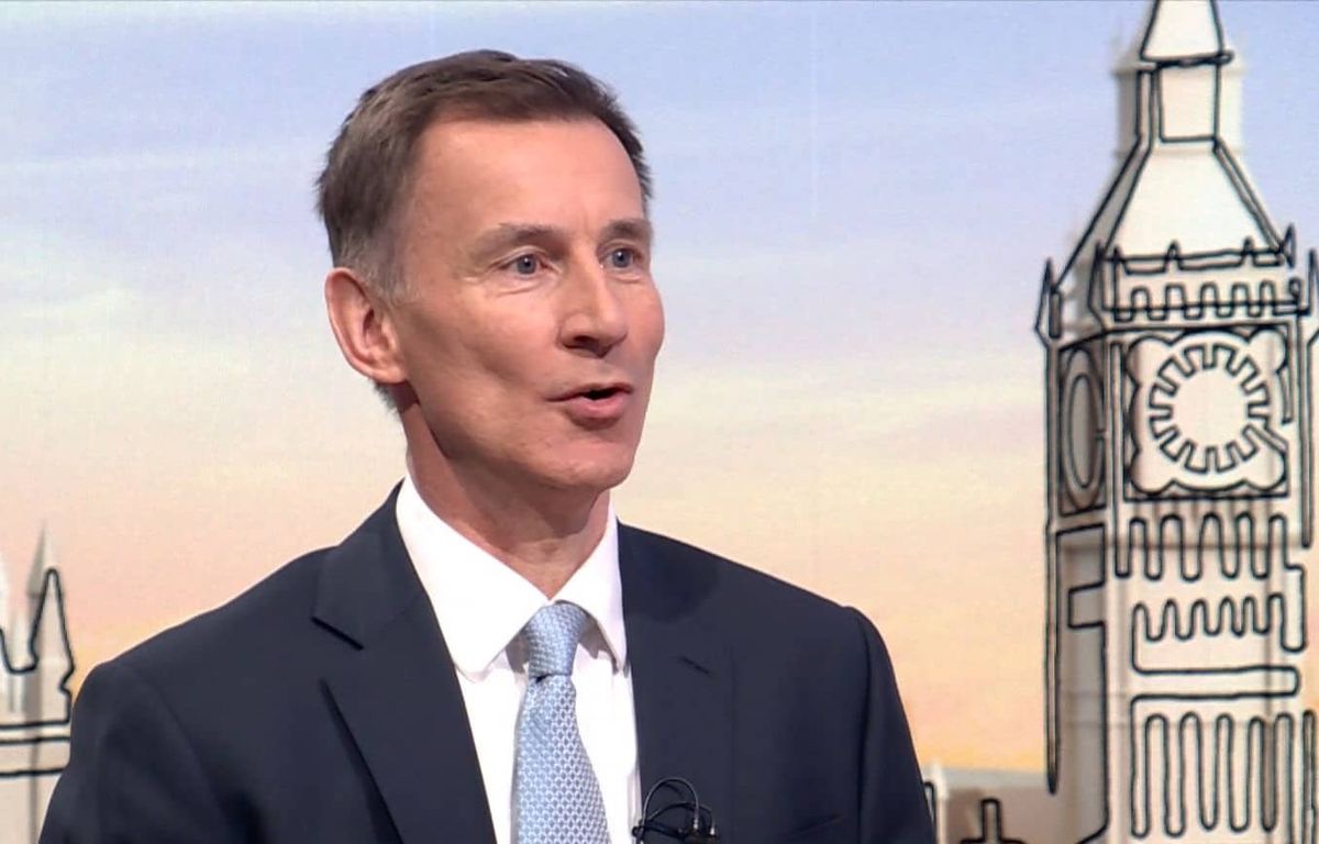 Oh, really? Jeremy Hunt says he has 'no idea' who Laura Kuenssberg ...