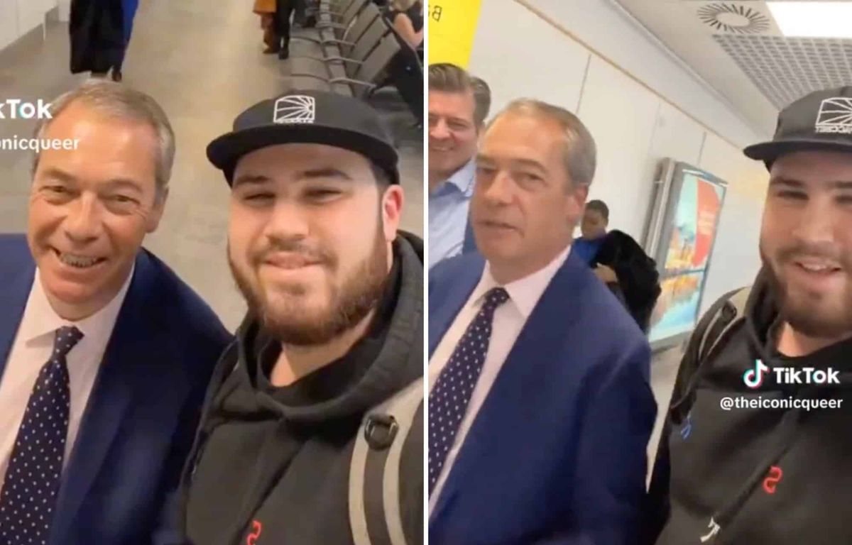 Watch: 17-second take-down of Nigel Farage