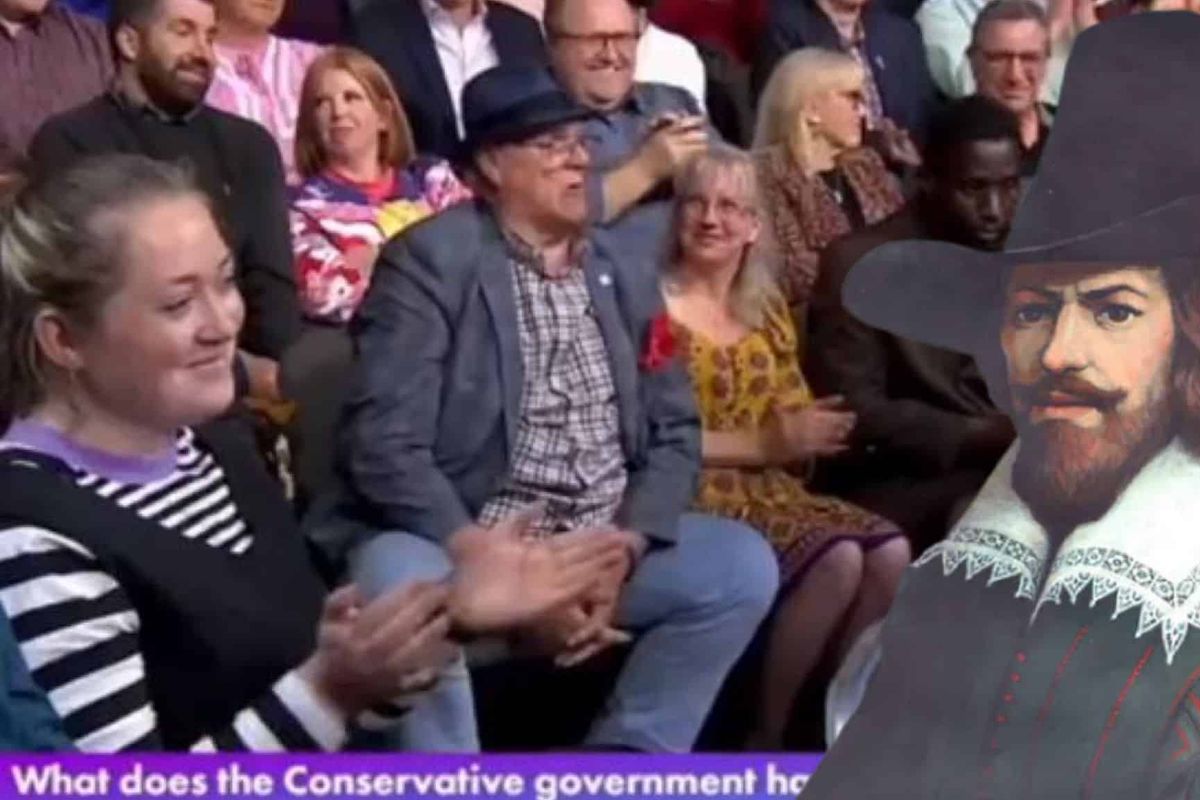 'Only Guy Fawkes had good intentions!' BBC Question Time audience ... 'Only Guy Fawkes had good intentions!' BBC Question Time audience ...