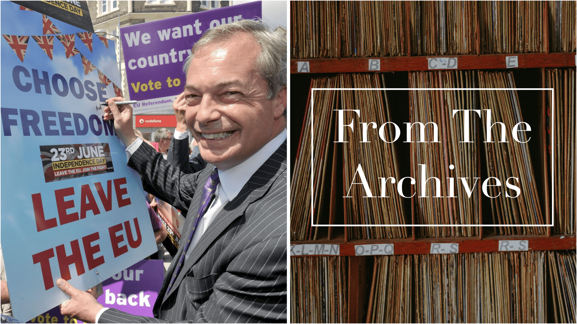 From the archive: Brexit supporters celebrate 'Independence Day'