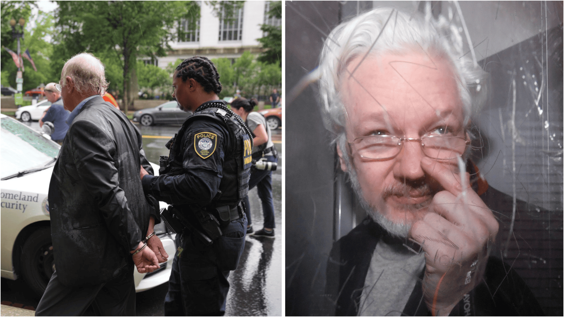 Ben & Jerry's co-founder arrested following Julian Assange protest