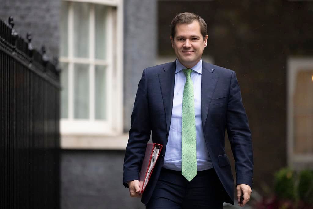 Robert Jenrick caught off-guard, as LBC host fact-checks minister live ...