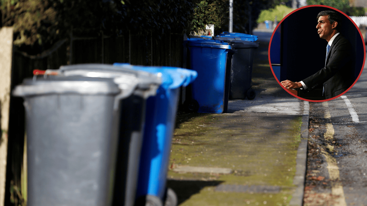 Rishi 'seven bins' ruthlessly trolled over net zero speech
