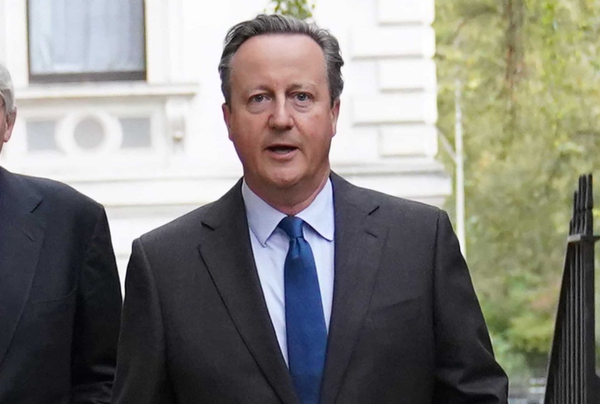 Foreign Secretary becomes Lord Cameron of Chipping Norton