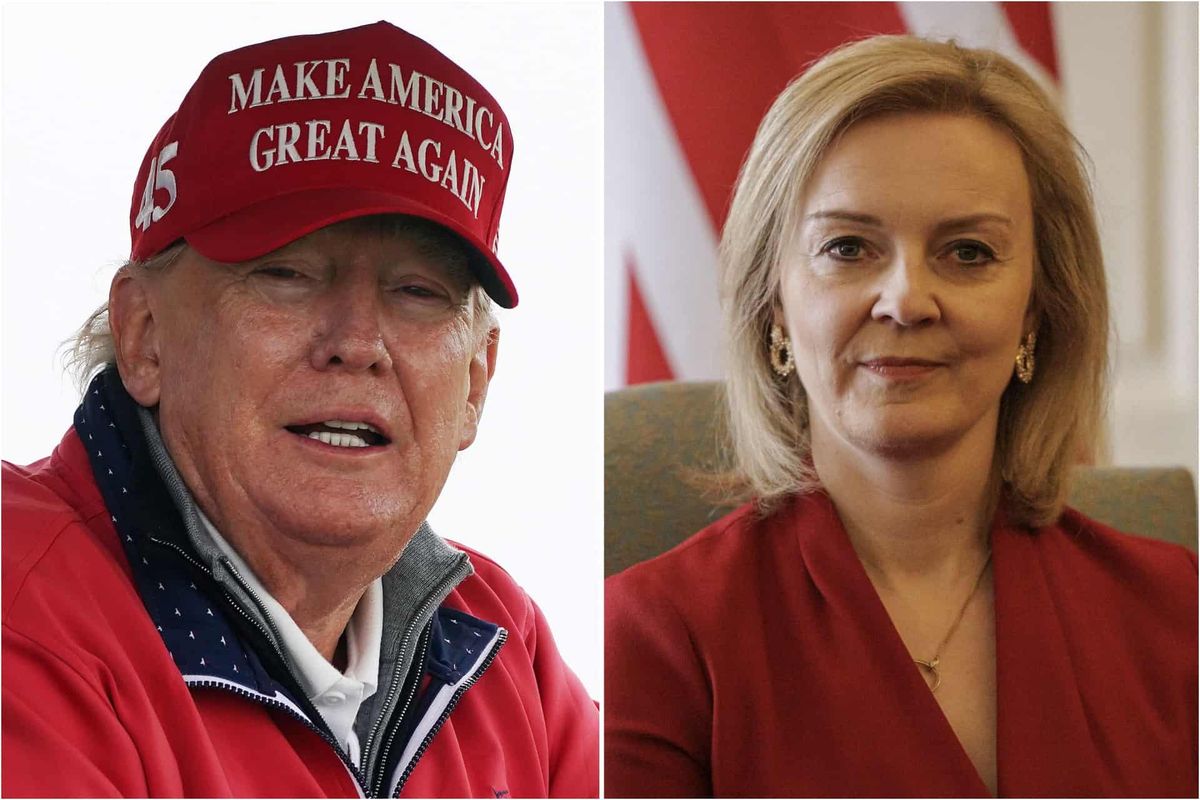 'Loopy' Liz Truss backs Donald Trump's 2024 re-election campaign