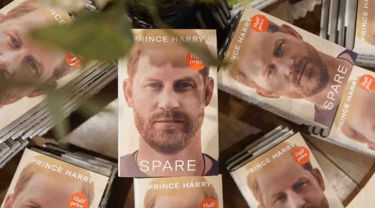 Harry’s memoir ranked among most popular books of the last decade