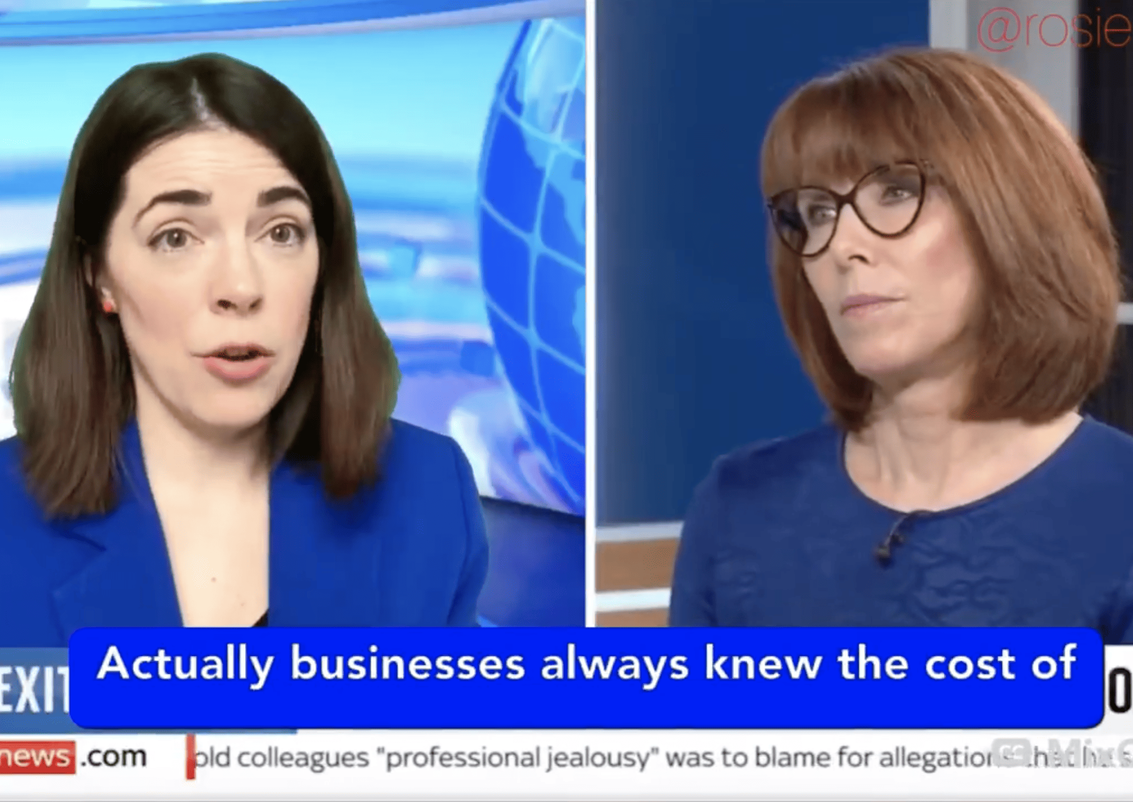 Rosie Holt's Andra Leadsom parody goes viral