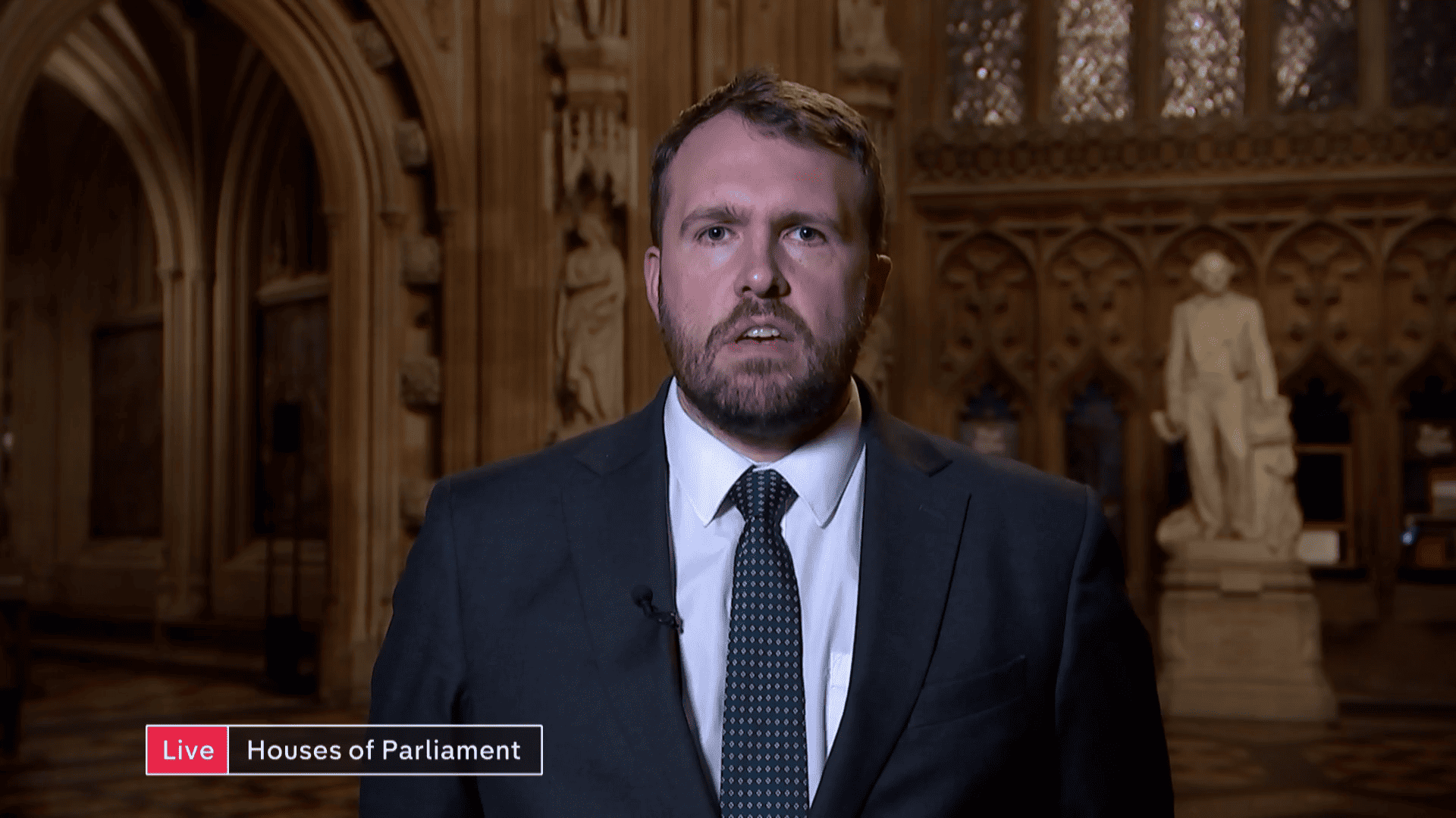 Jonathan Gullis says he's been unable to find work