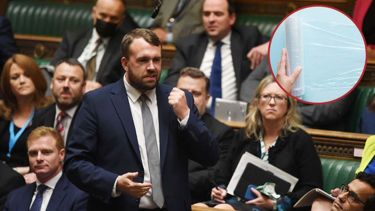 Jonathan Gullis says he's put 'bulletproof clingfilm' on his home