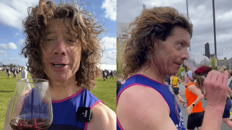 London Marathon runner ‘honoured’ after wine challenge goes viral