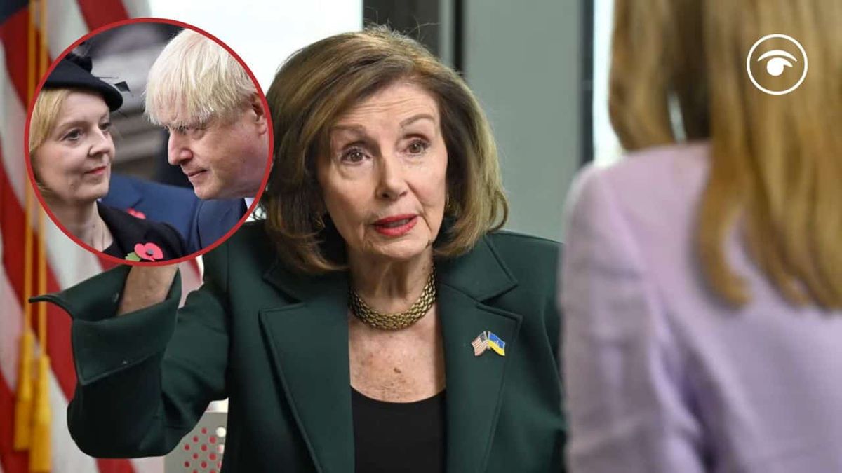 Nancy Pelosi slams Liz Truss and Boris Johnson