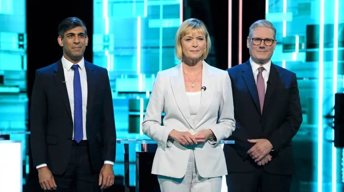 Audience laughs at Rishi Sunak over NHS figures on ITV leaders debate