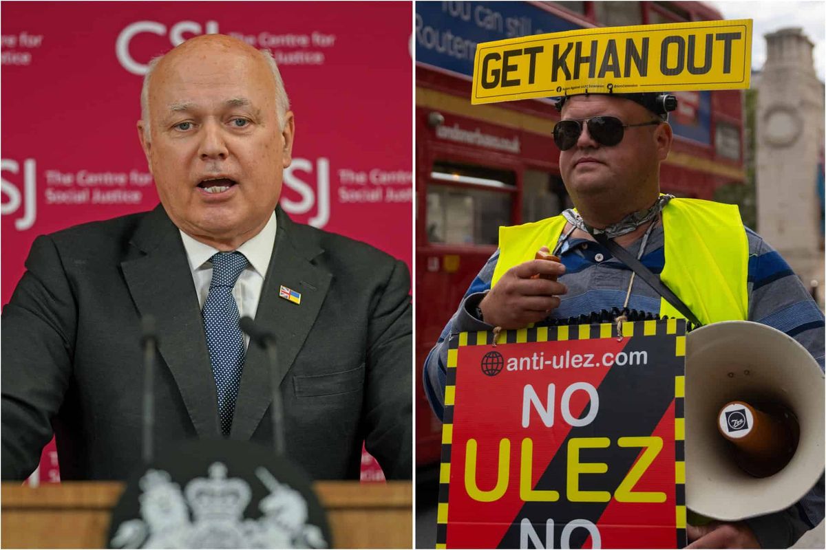 Iain Duncan Smith says he backs ULEZ vandals
