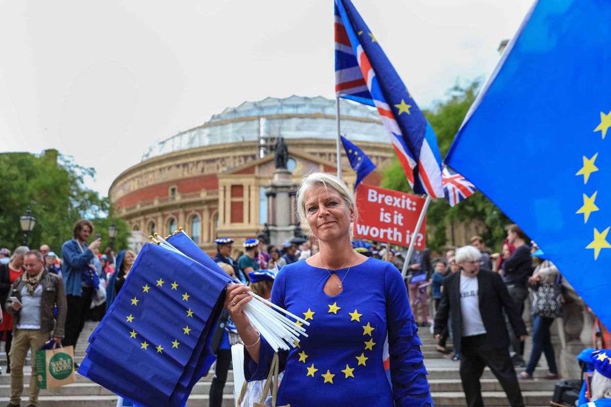 Thousands of EU flags to be distributed for Last Night of the Proms