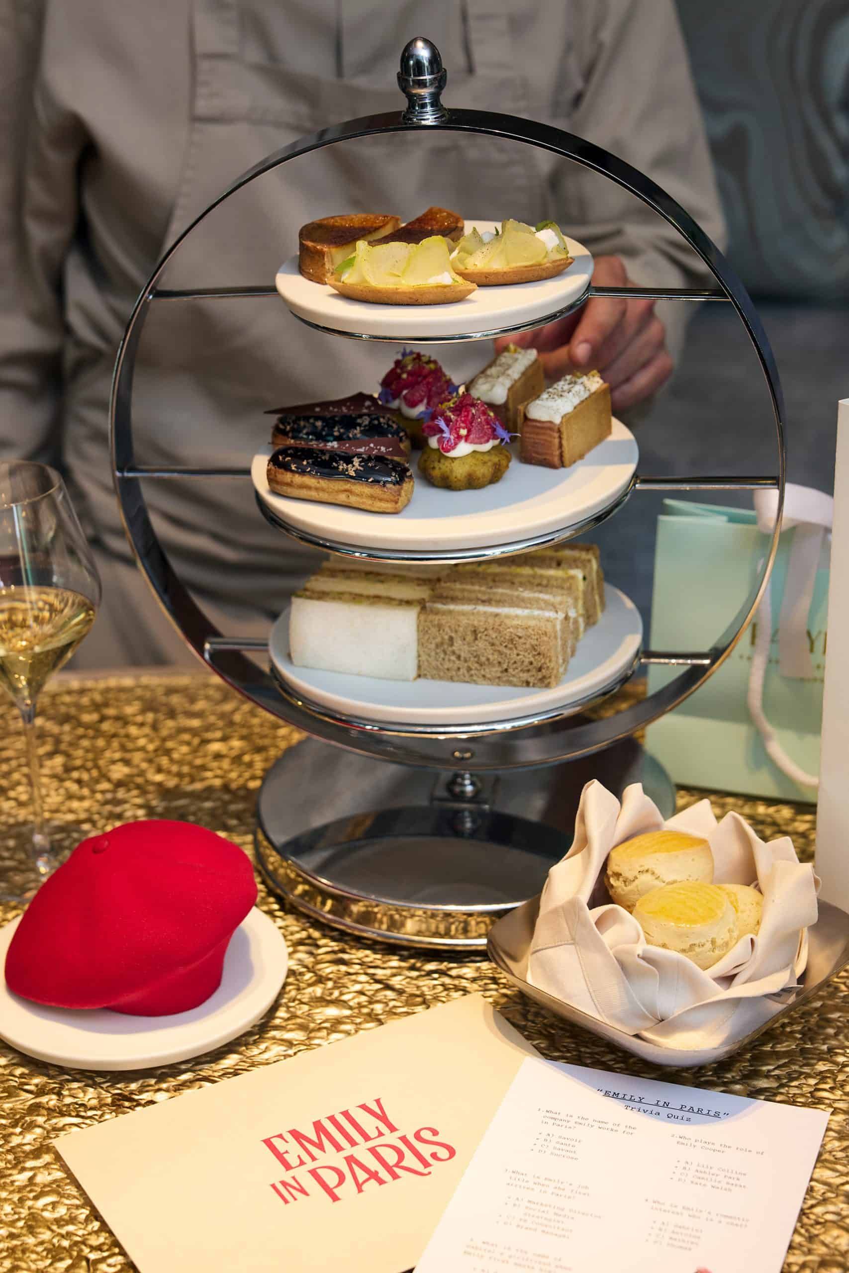 The Emily in Paris Afternoon Tea at Pavyllon