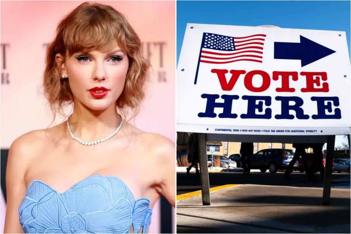 Taylor Swift fans are voting for her in the US presidential election