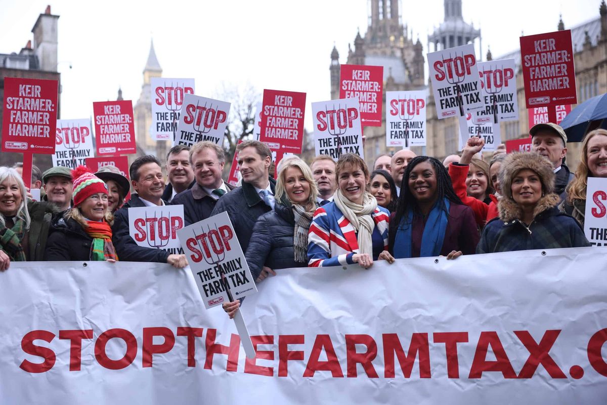 Farmers' protest results in poll BOOST for Labour