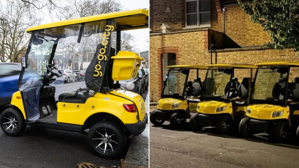 Fleet of rentable 'golf buggies' hit London streets