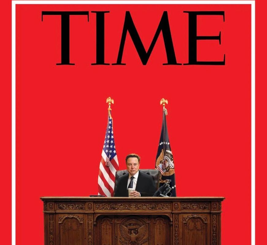 Trump responds bluntly to Time Magazine's 'President Musk' cover