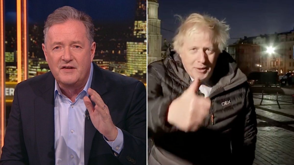 Boris Johnson 'runs away' during Piers Morgan interview after he's ...