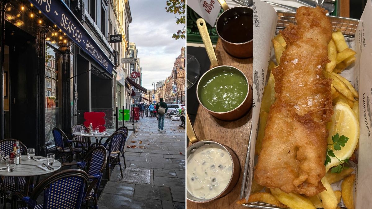 The Mayfair Chippy, Knightsbridge: a level above your usual chippy tea
