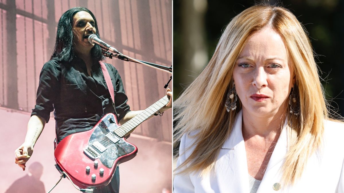 British rock star charged for calling Italian PM Meloni a 'piece of s ...