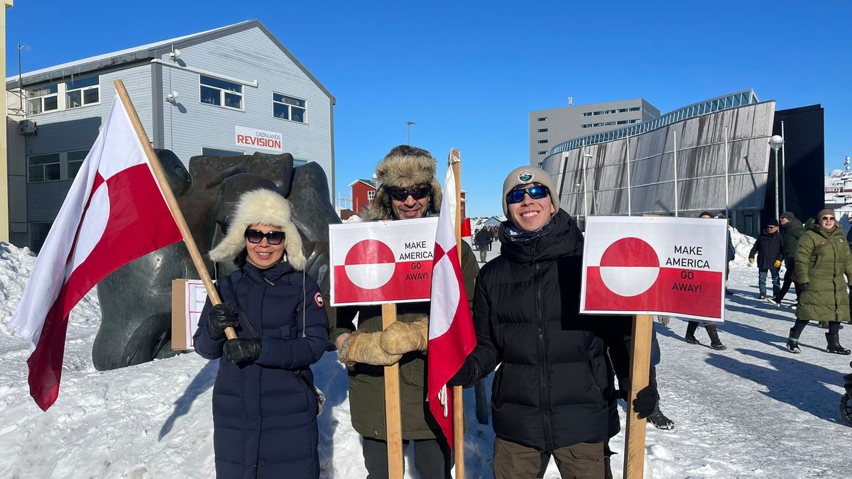 WATCH: Greenland citizens take part in large anti-Trump protests
