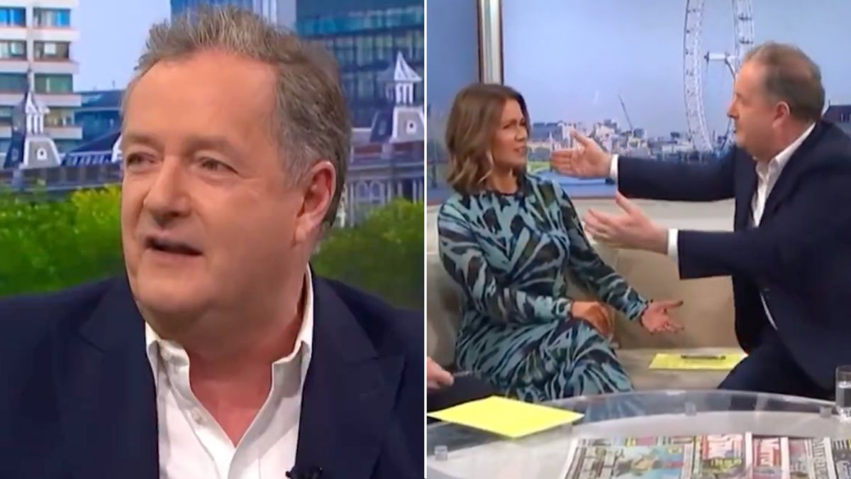 Susanna Reid refuses to hug Piers Morgan on GMB return