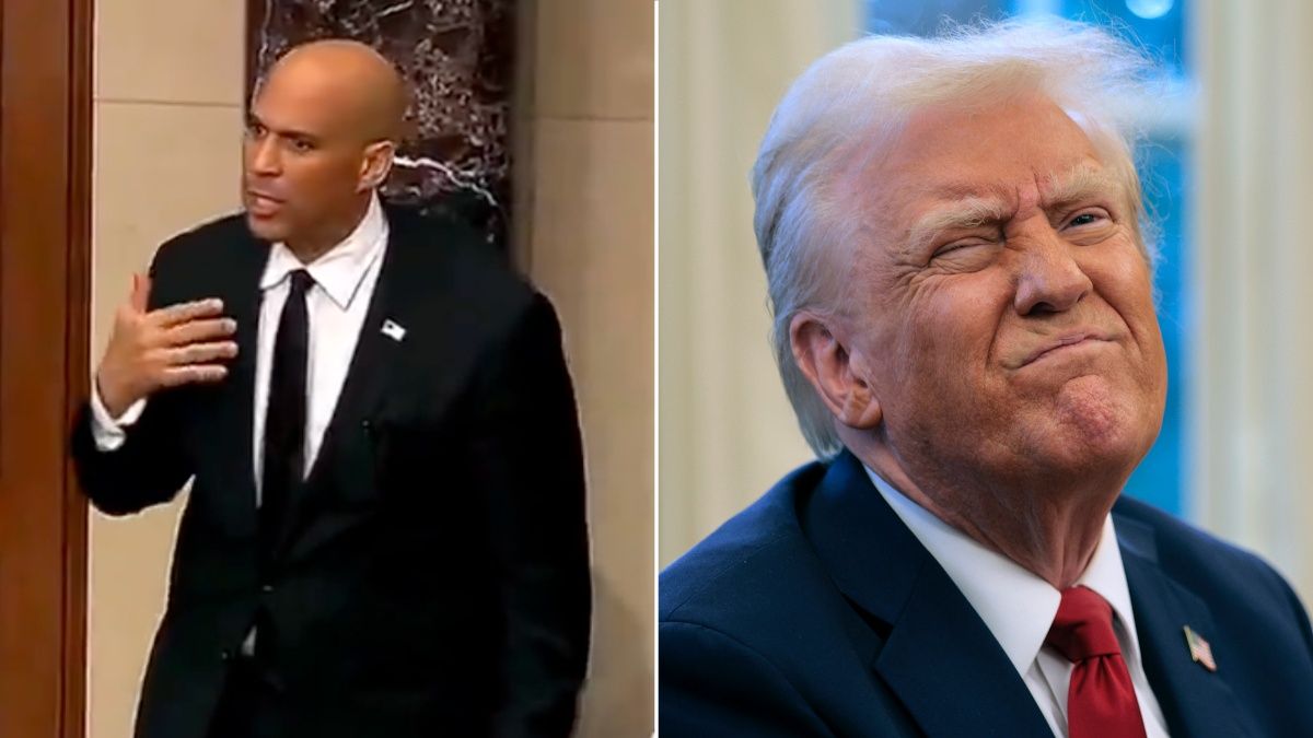 Senator Cory Booker delivers the longest US Senate speech ever